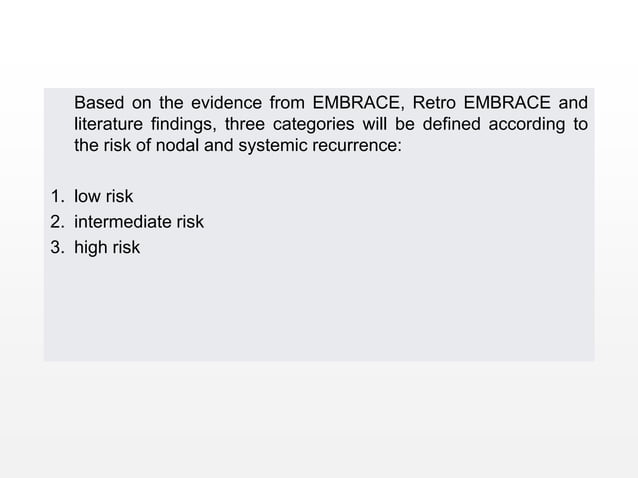 Summary of embrace protocol | PPTX