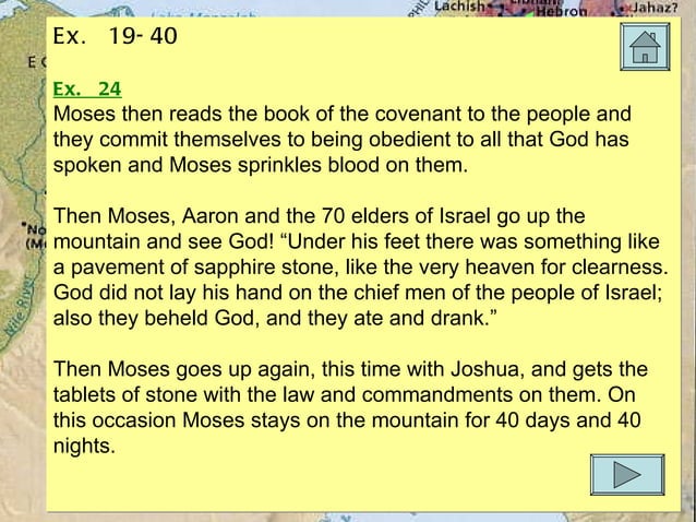 Summary of Exodus, Leviticus, Numbers and Deuteronomy | PPT | Judaism ...