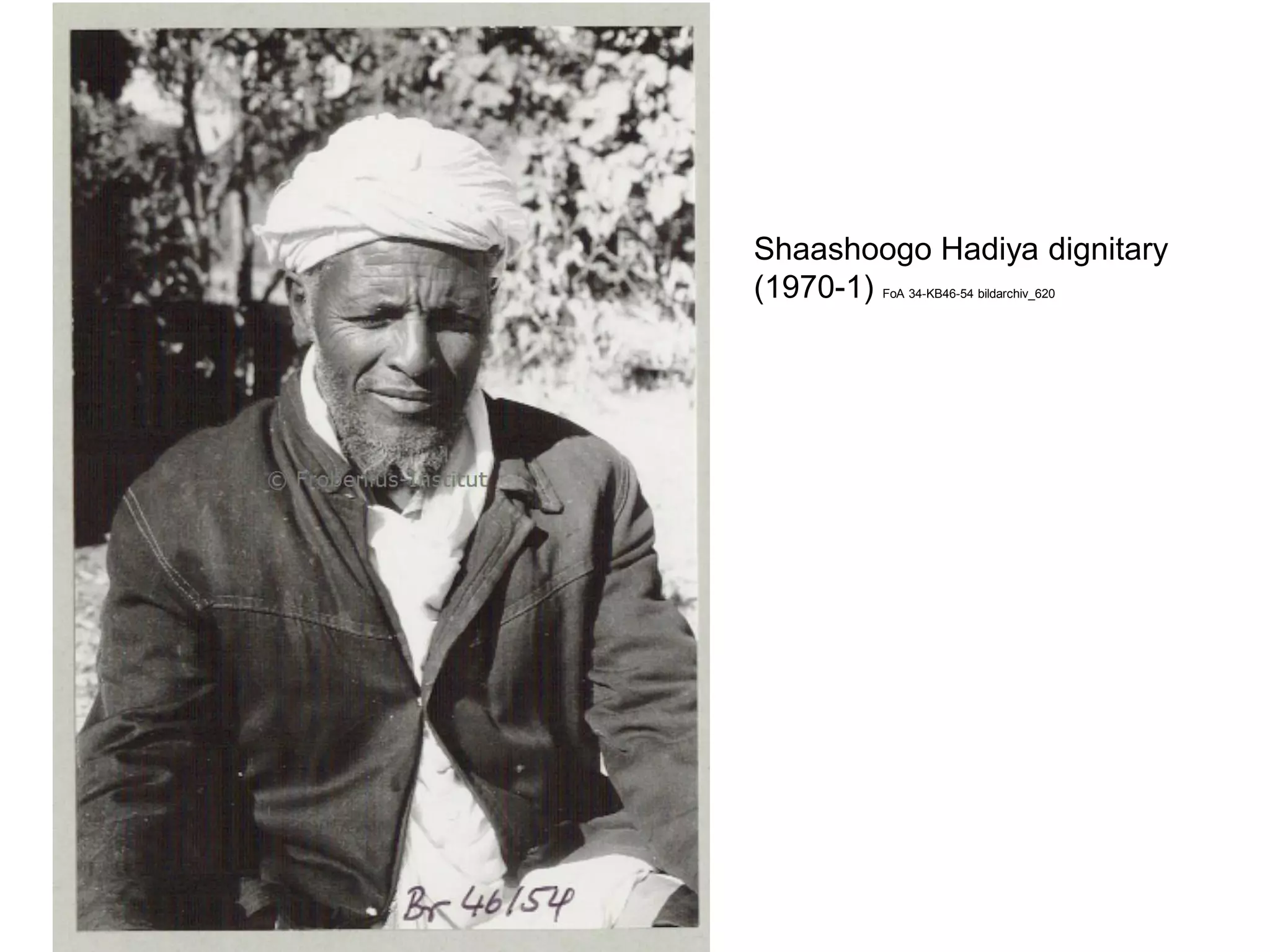 History of the Hadiya (Hadiyya) People in Ethiopia - An Overview | PDF