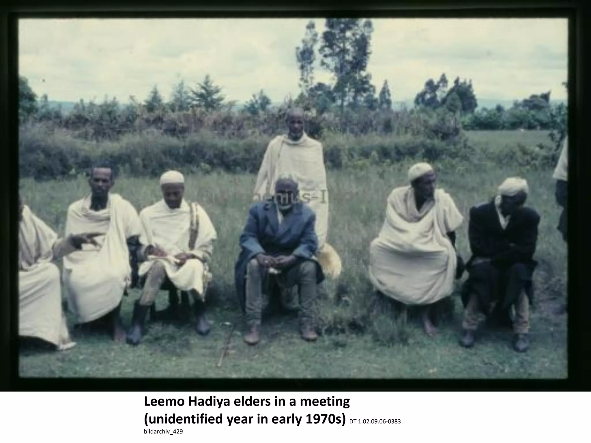 History of the Hadiya (Hadiyya) People in Ethiopia - An Overview | PDF