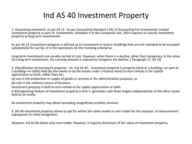 Summary of ind as | PPTX | Stocks and Bonds | Personal Investing