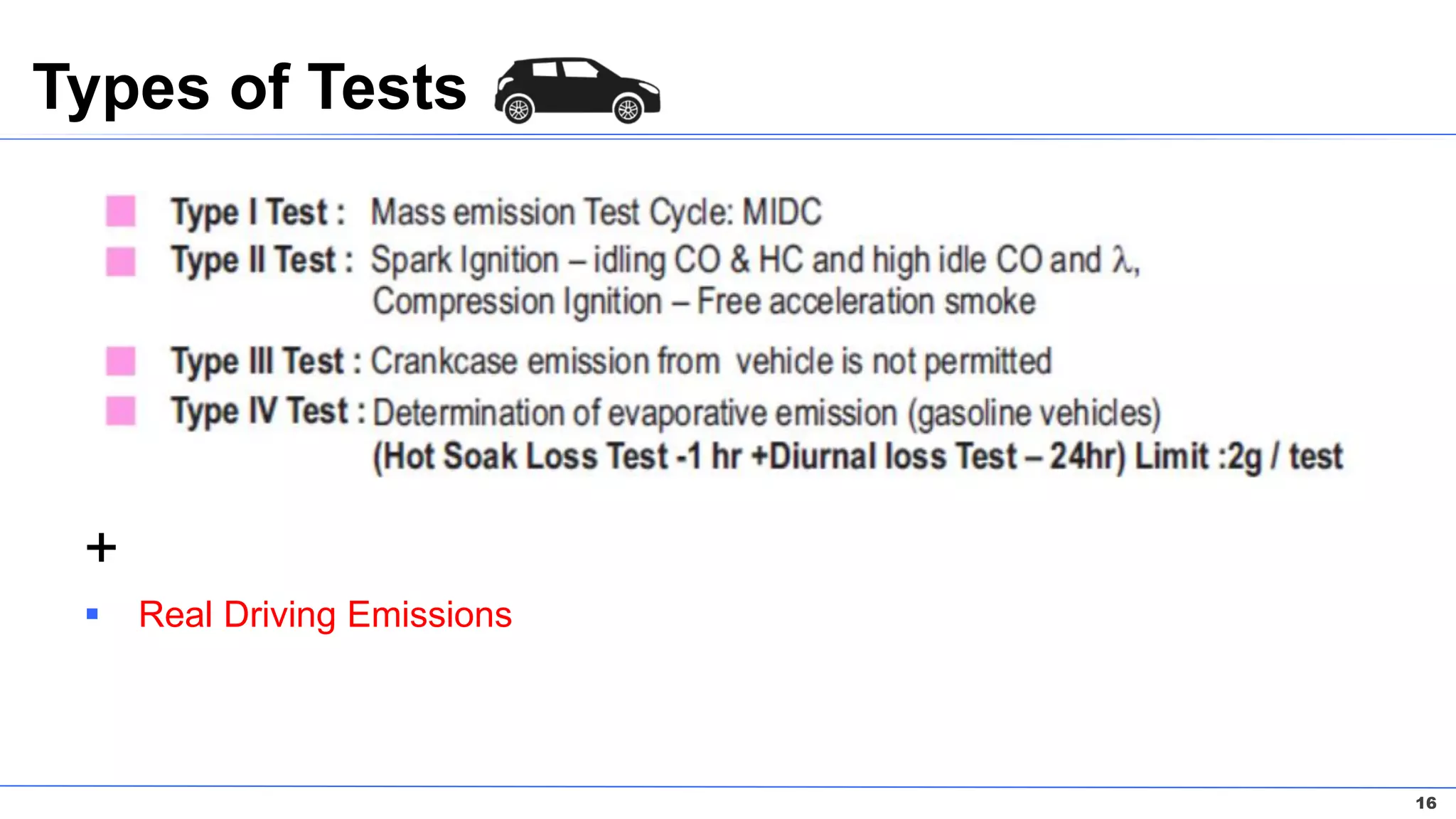 Summary of indian automotive emission regulation summary | PDF