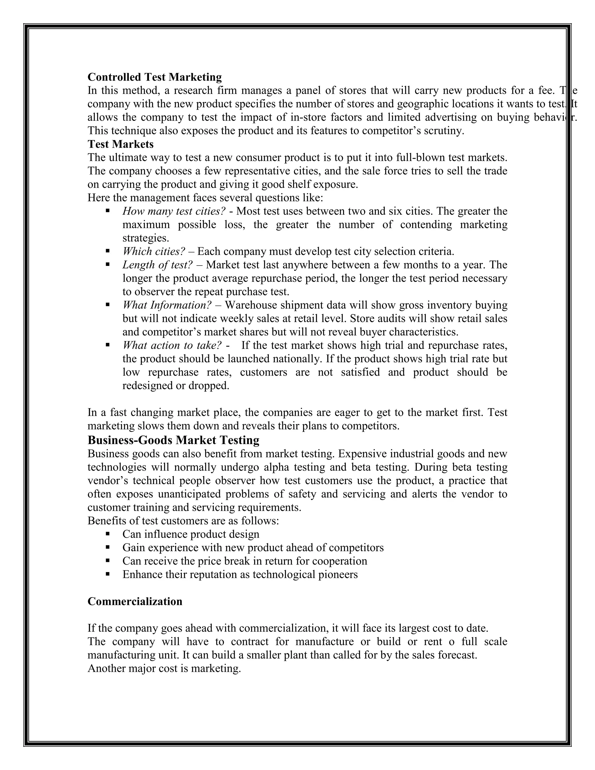 Summary of kotler's marketing management book | PDF