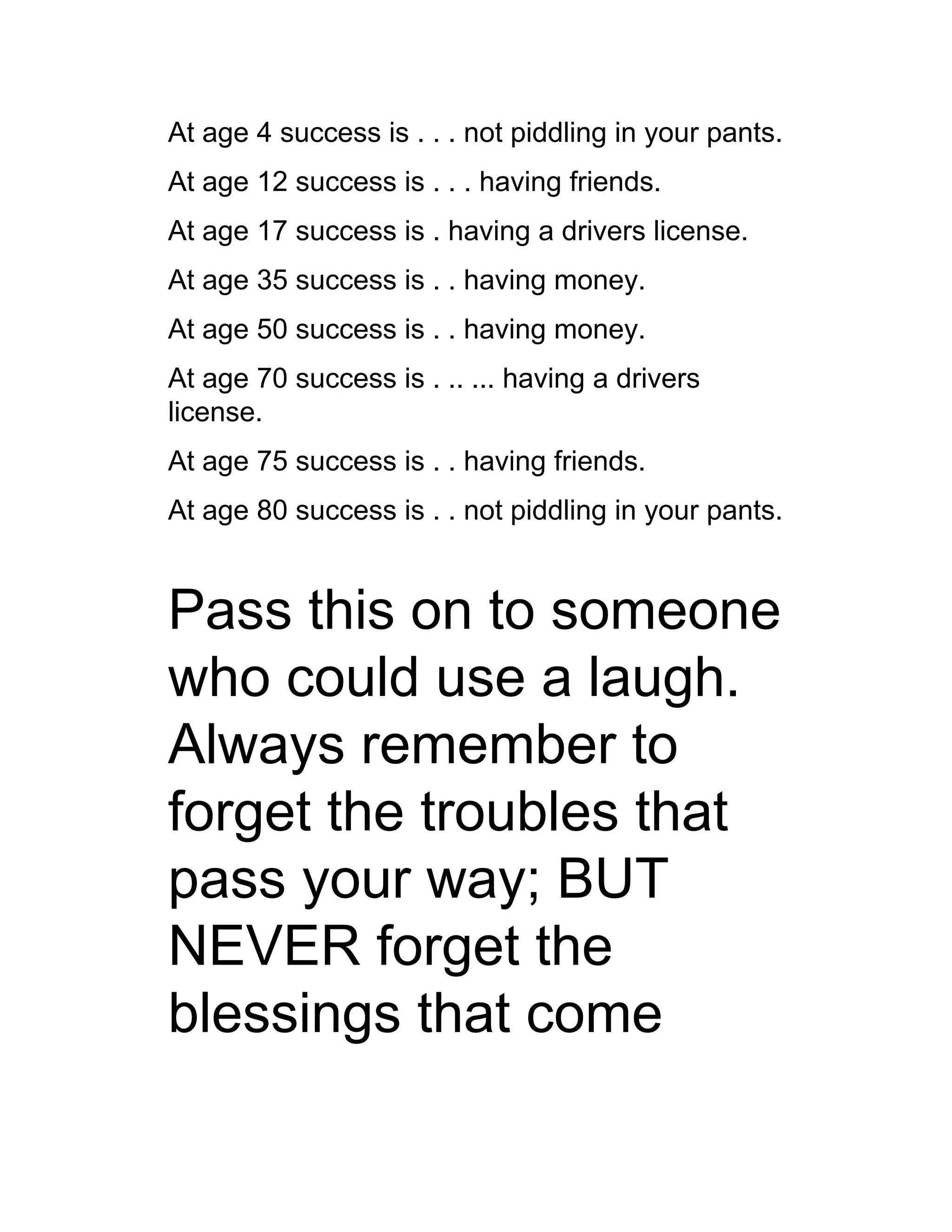 Summary Of Life! | PDF