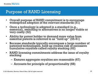 Review of Microsoft Corporation v. Motorola Inc. et al. – A framework ...