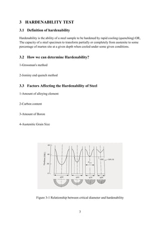 some tests on steel | PDF