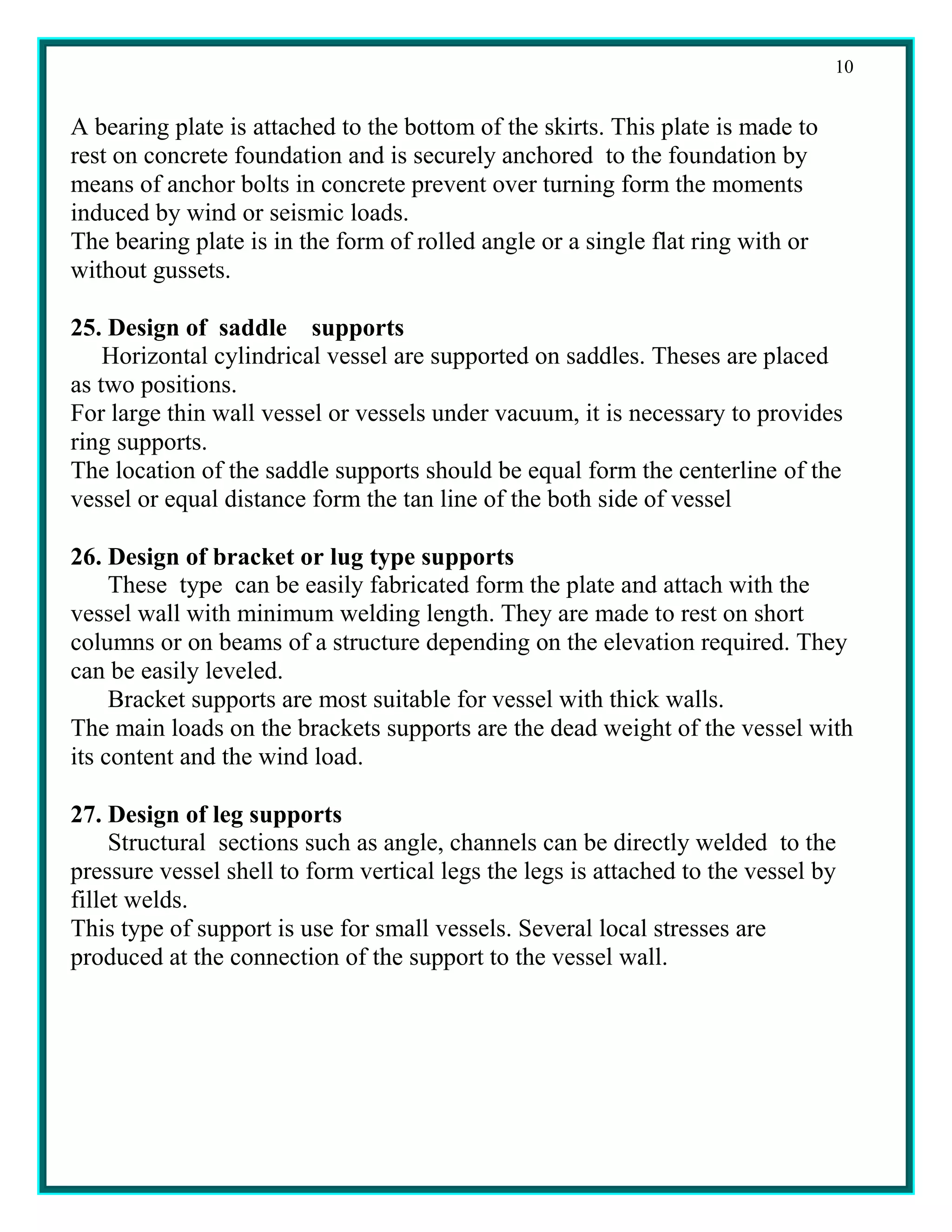 Summary of pressure vessel 1 | PDF