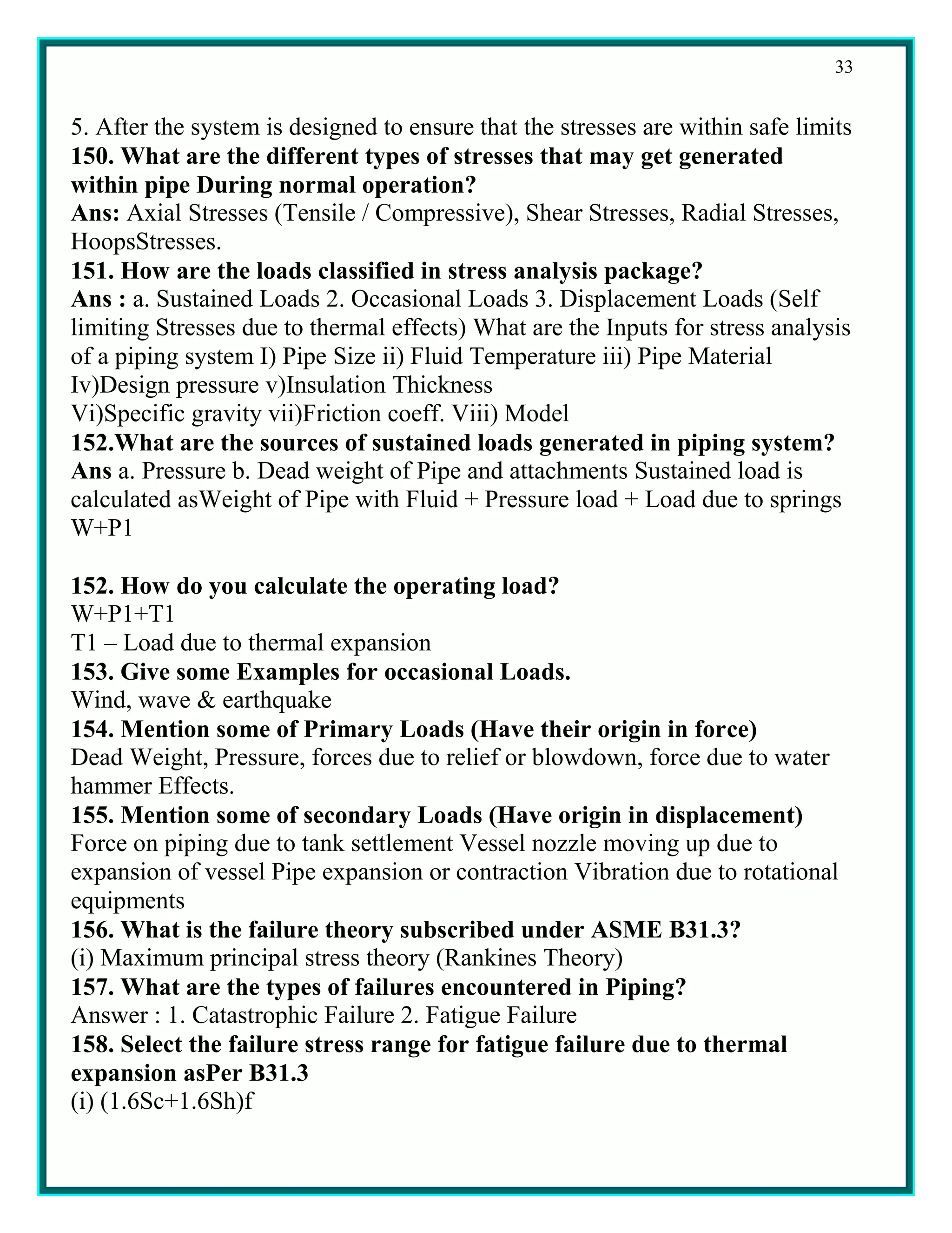 Summary of pressure vessel 1 | PDF