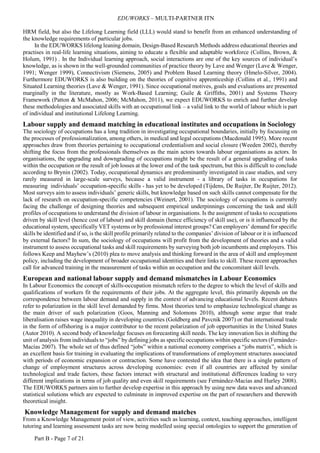 Summary of Eduworks project | PDF