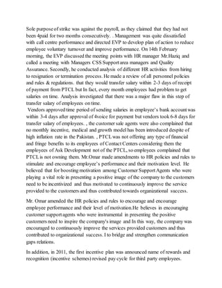 Summary of ptcl | PDF