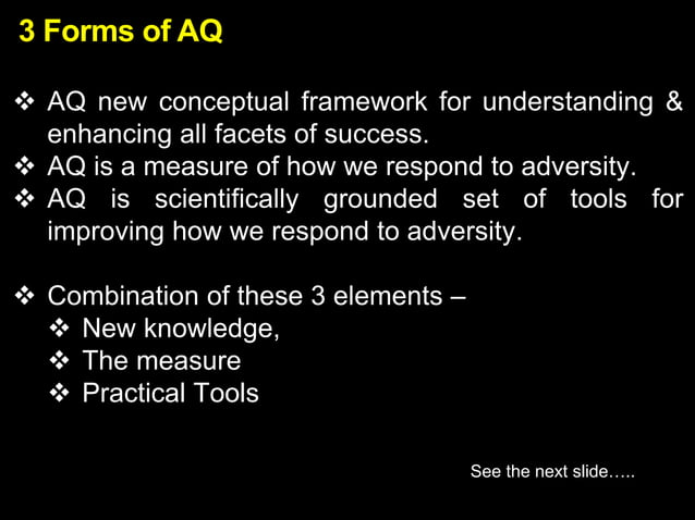 Summary-Adversity Quotient | PDF | Mental Health | Diseases and Conditions