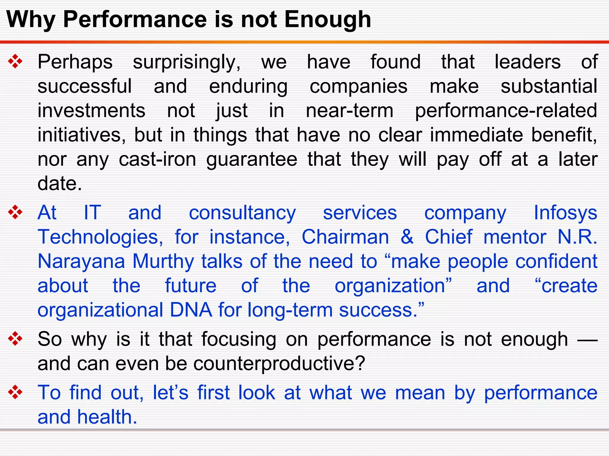 Beyond Performance | PDF