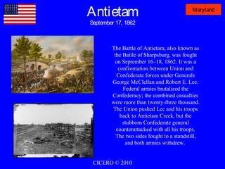 Summary of the civilwar | PPT