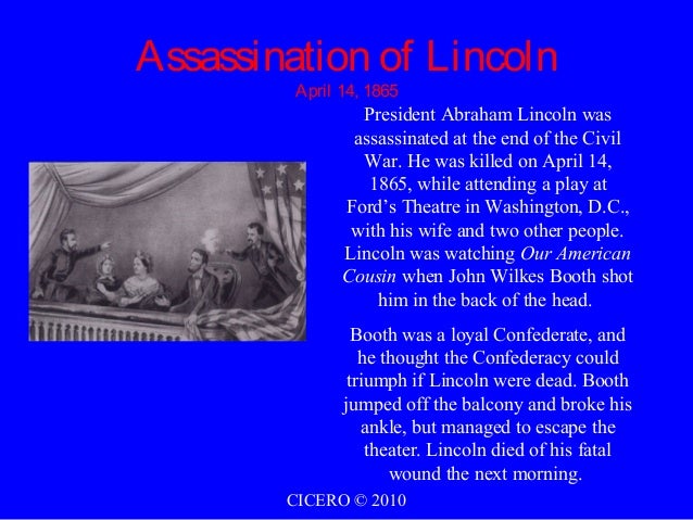 Summary of the civilwar