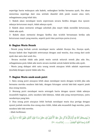 Summary of the islamic fiqh tuwajre | PDF