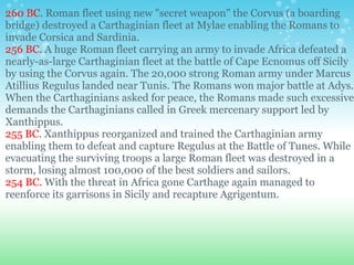 Summary of the_punic_wars[1] | PPT