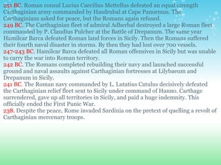 Summary of the_punic_wars[1] | PPT