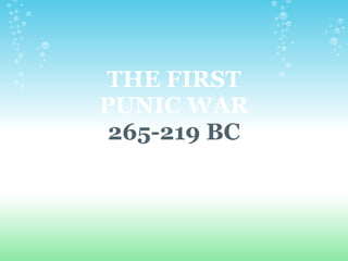 Unit Five - Summary of the Punic Wars | PPT