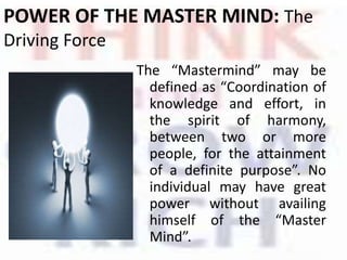Summary of ’THINK AND GROW RICH' by NAPOLEON HILL | PPTX