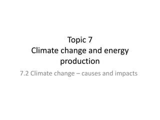 Summary of topic 7.2 | PPT