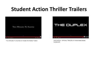 Summary of trailers draft 2 | PPTX