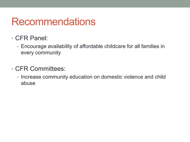 Georgia Child Fatality Review Panel Annual Report: Summary and ...
