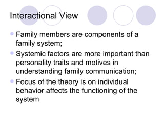 Summary Presentation On Theories Of Interpersonal Communication | PPT