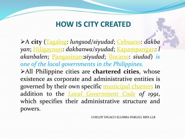 Summary Report on Local Government Unit (LGU) | PPTX | Law