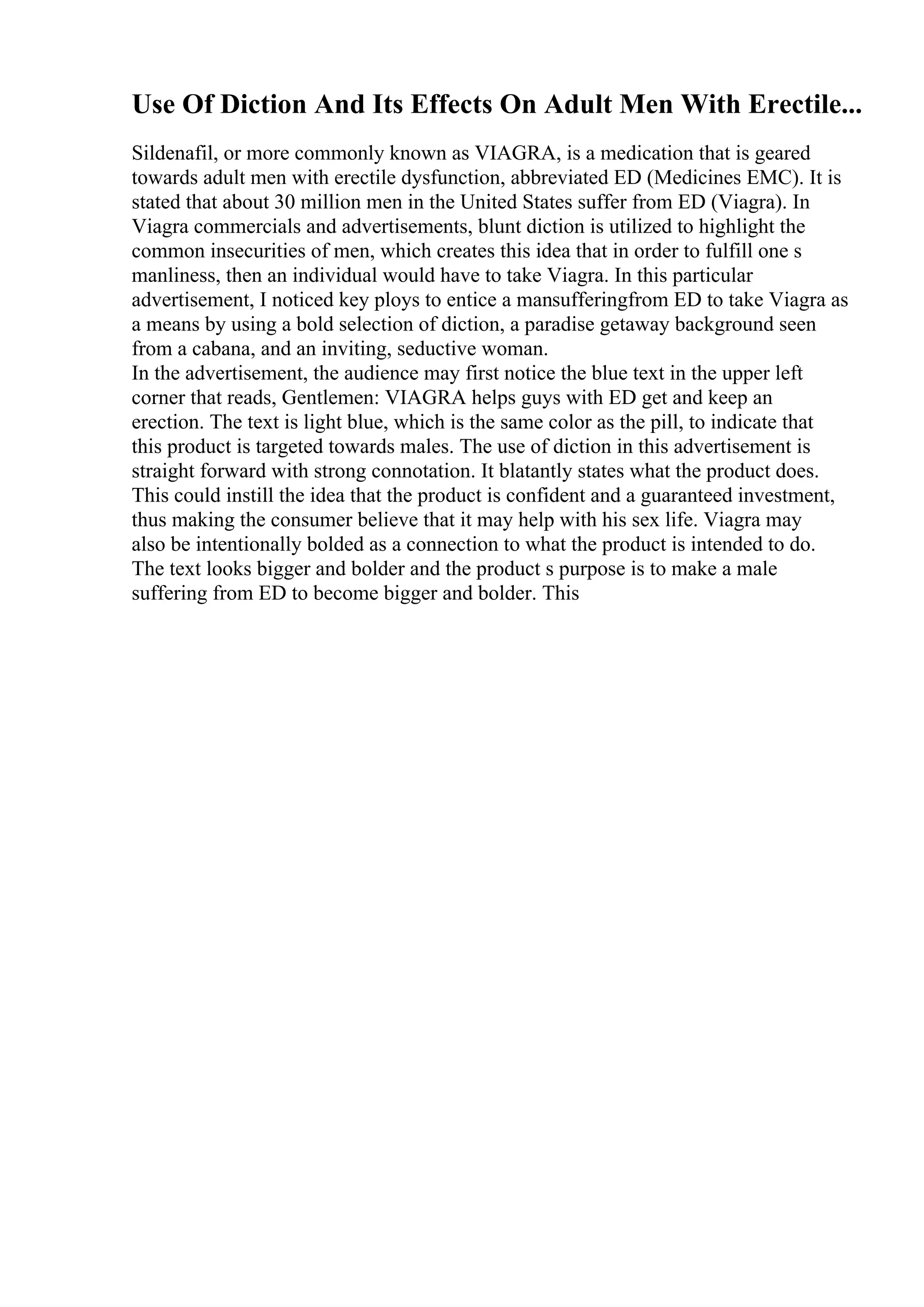 Summary Response Essay Example | PDF