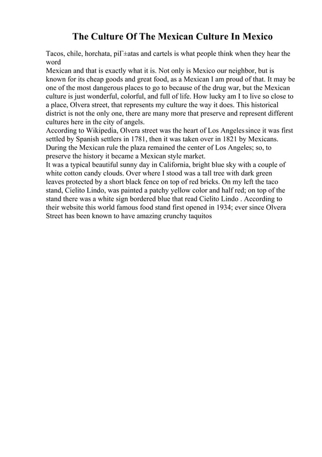 Summary Response Essay Example | PDF