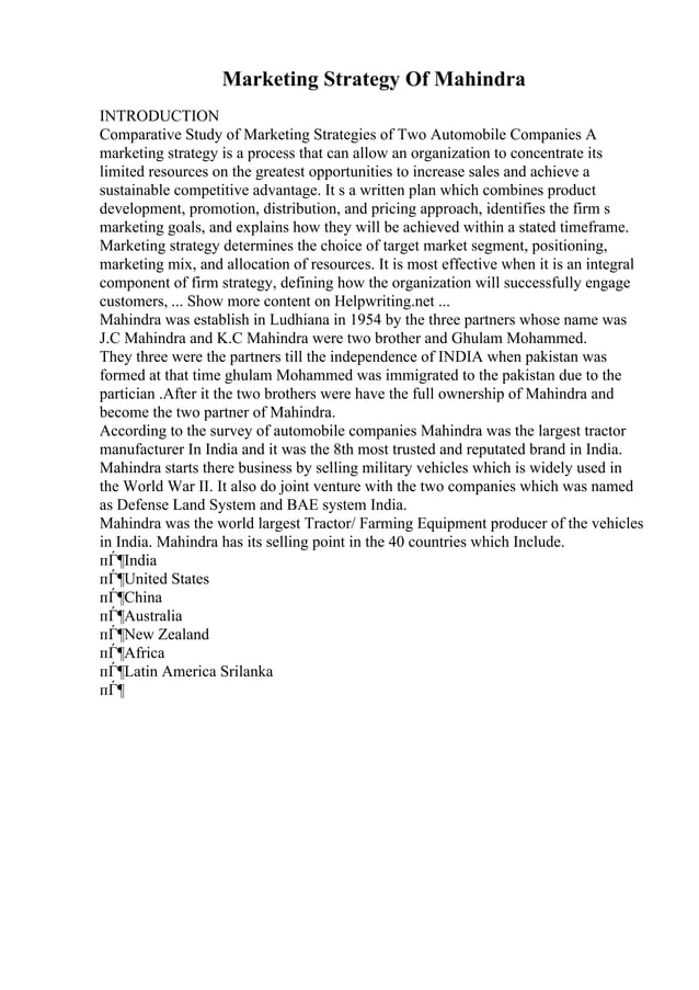 Summary Response Essay Example | PDF