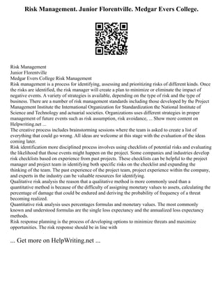 Summary Response Essay Example Summary Resp | PDF