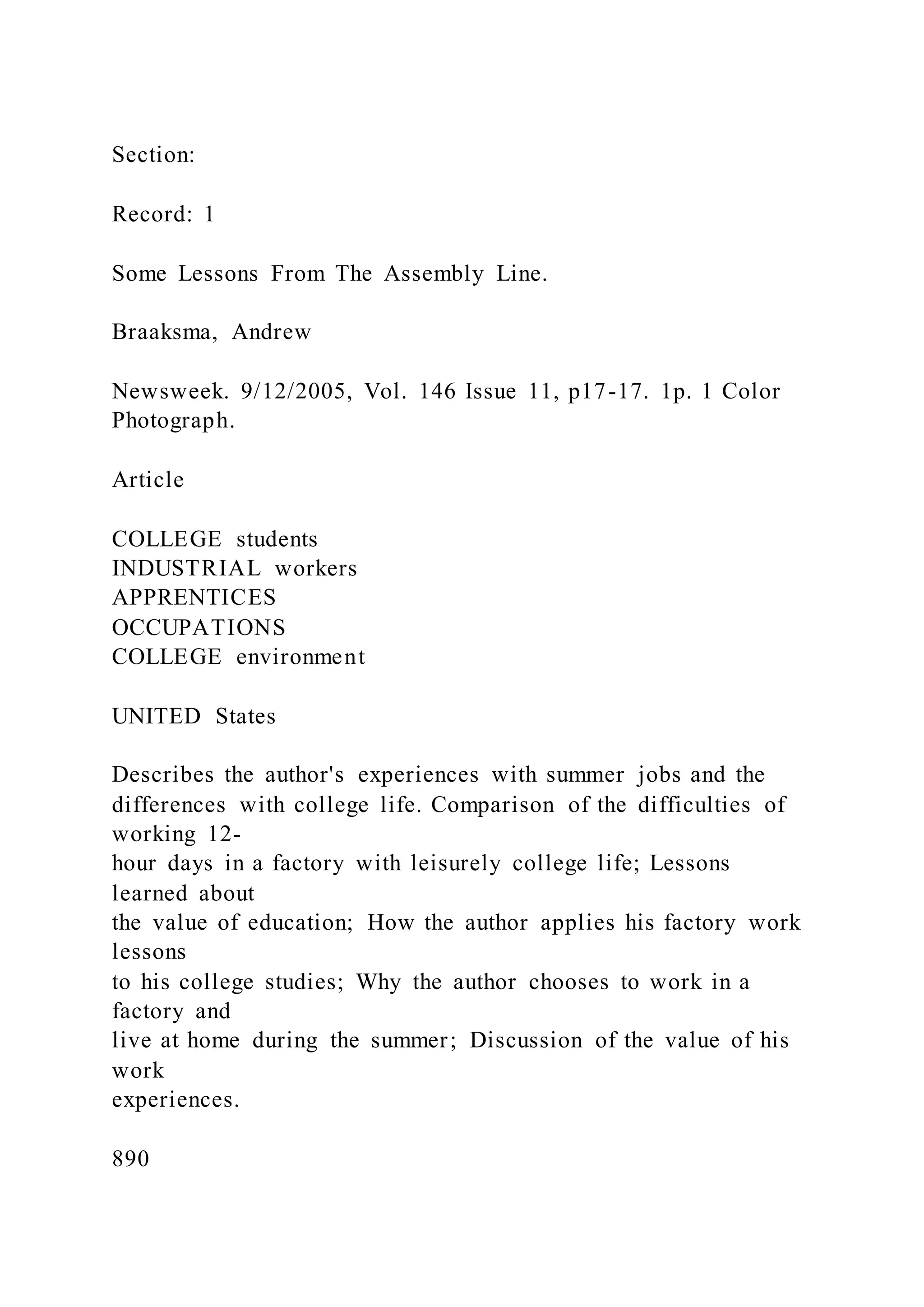 Summary Rubric (simplified grading rubric) = 25 total rubri | DOCX