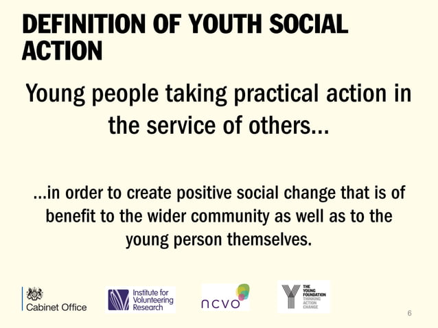 Scoping a Quality Framework for Youth Social Action | PDF