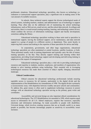 (SUMMARY) Resources in Educational Technology | PDF