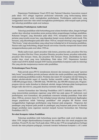 (SUMMARY) Sumber Daya dalam Teknologi Pendidikan | PDF