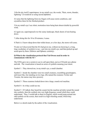 SUMMARY TED OWENS AND CE5. | PDF