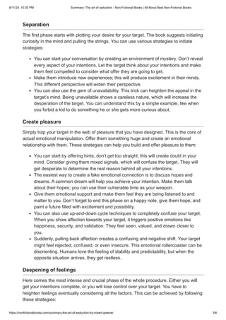 Summary_ The art of seduction - Non-Fictional Books _ All About Best ...