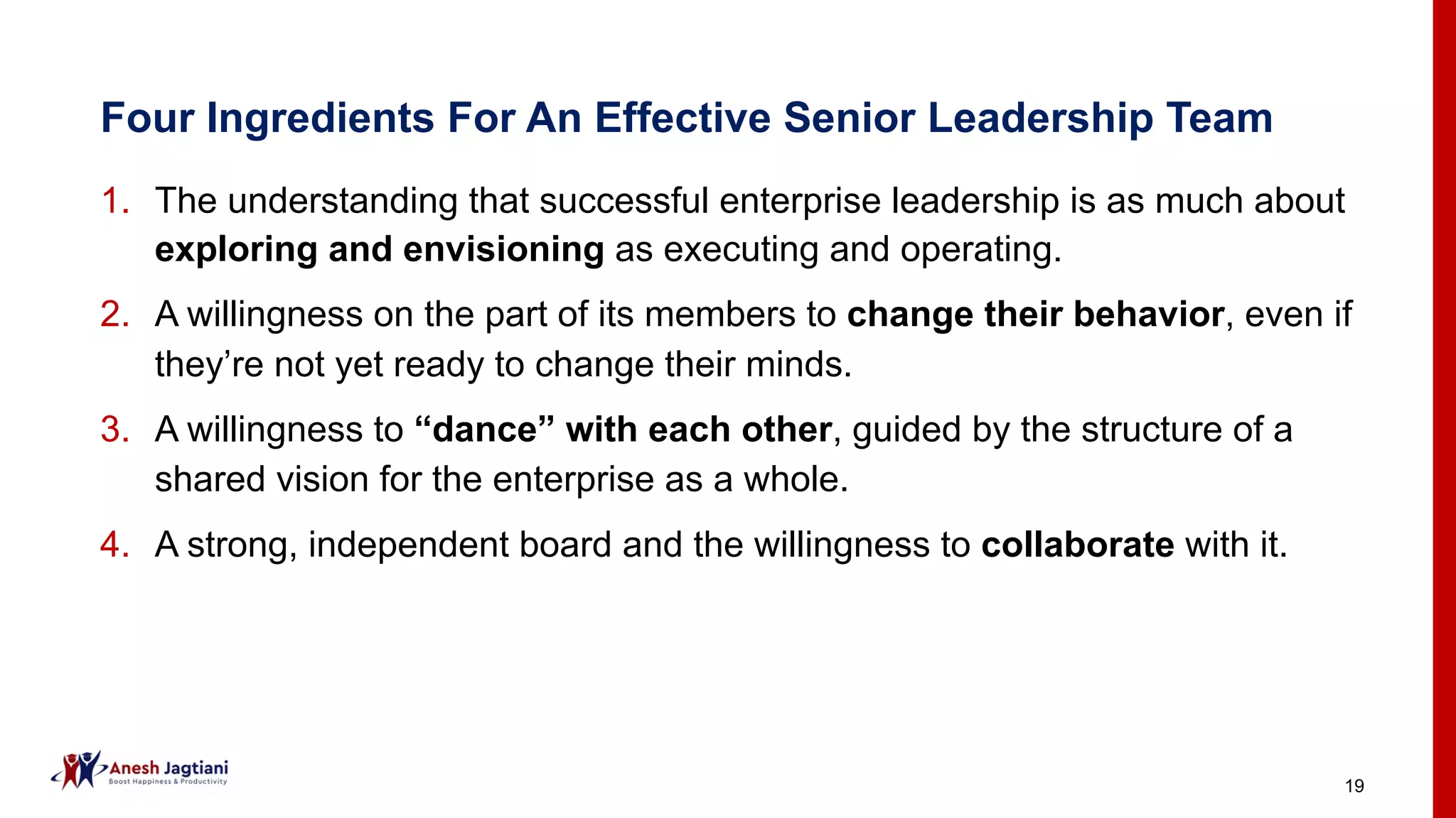 Turn Visionary Thinking to Breakthrough Growth by Anesh Jagtiani | PPT