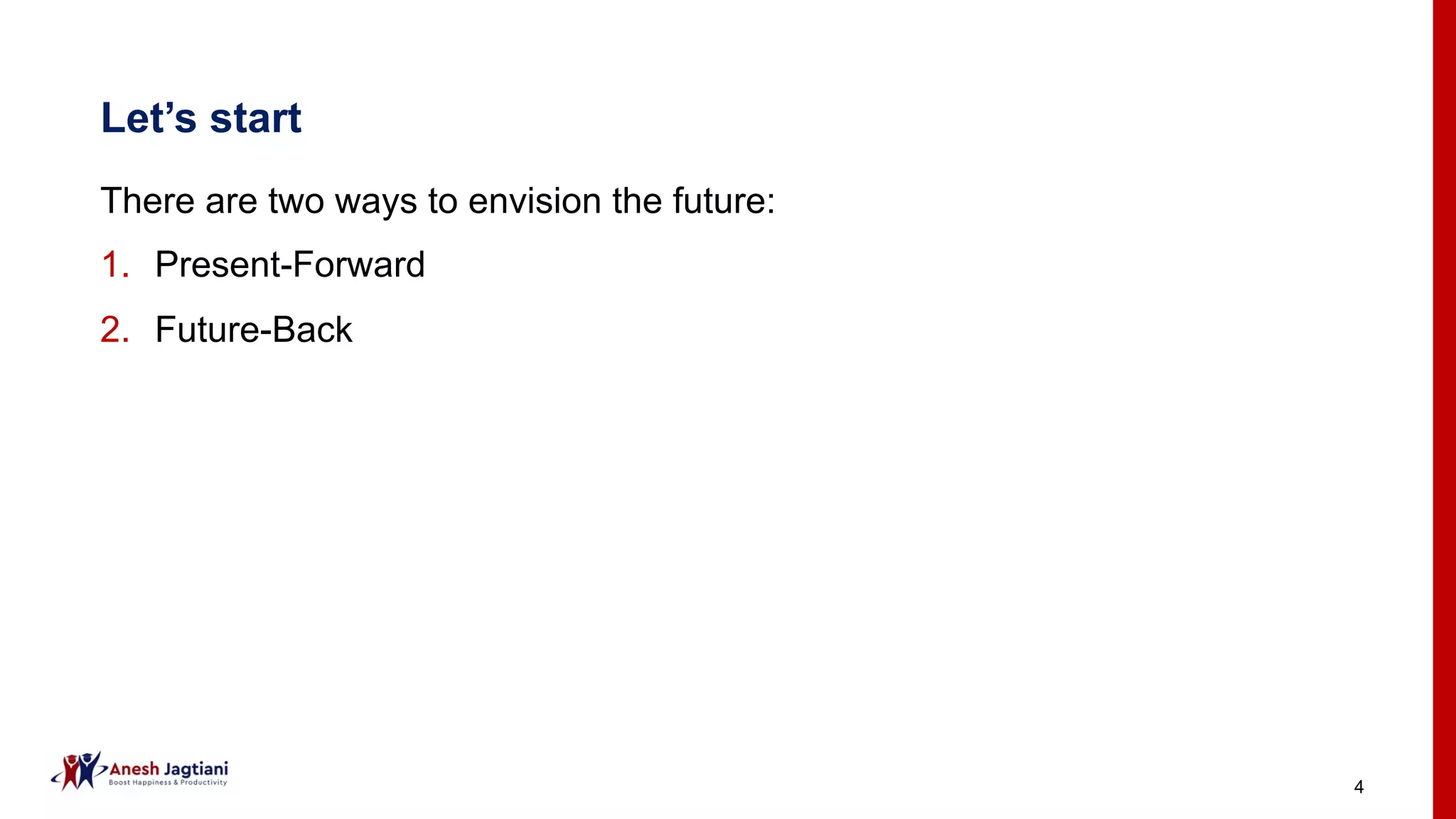 Turn Visionary Thinking to Breakthrough Growth by Anesh Jagtiani | PPT