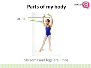 Summary unit 1 my body | PPT