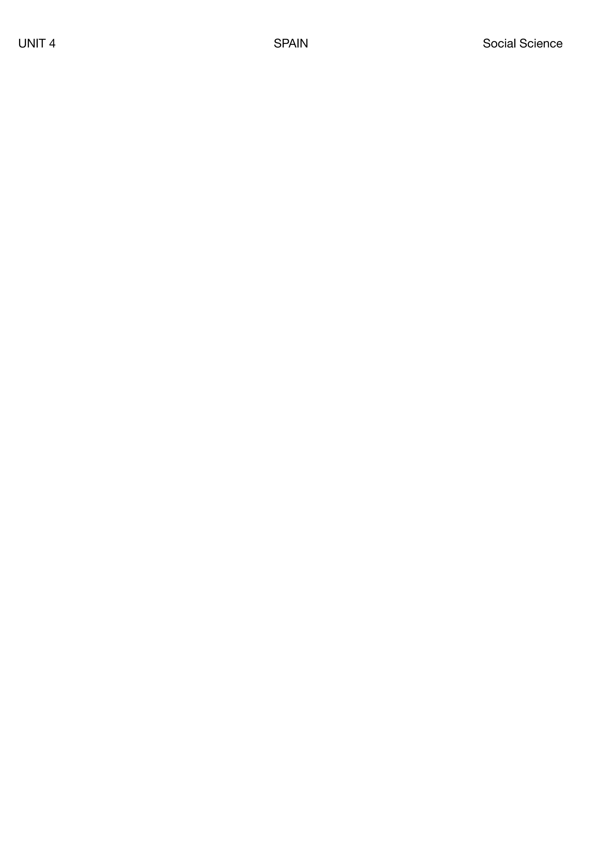 Summary unit 4 spain | PDF