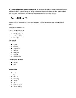 Proposal Summary | PDF