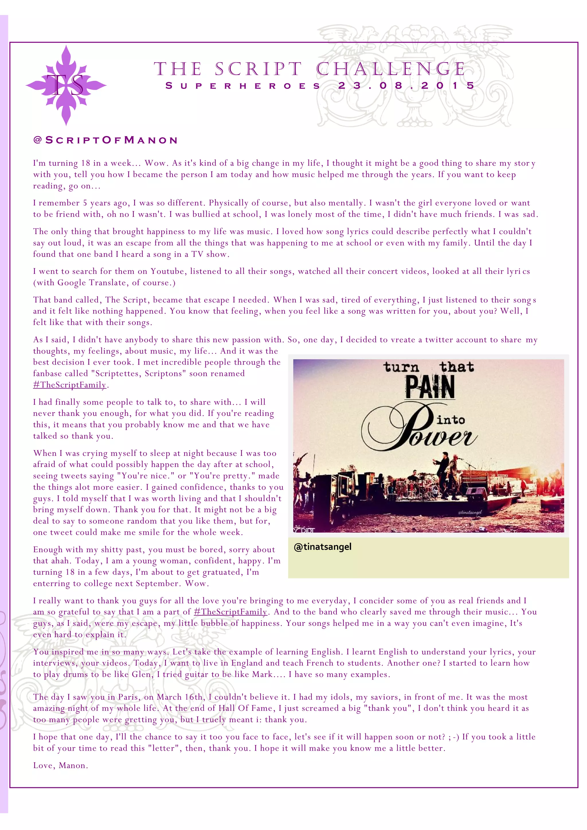 The Script Challenge: Superheroes | PDF