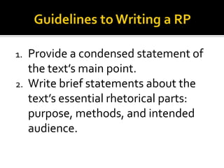 Summary vs precis | PPTX