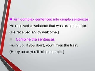 Summary Writing | PPTX