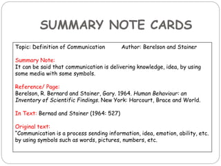 Summary Writing | PPT