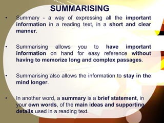 Summary writing.ppt
