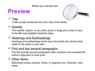 Summary Writing = What is a summary, steps | PPT