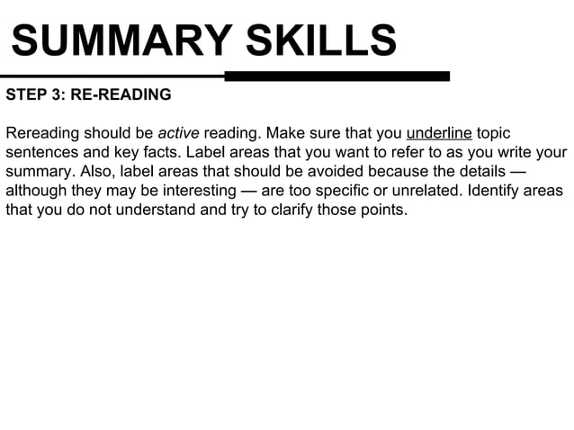 Summary Writing Skills summary-writing-skills